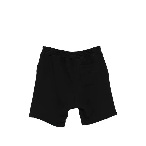 Rhude Cotton Track Shorts With Signature Drawstring