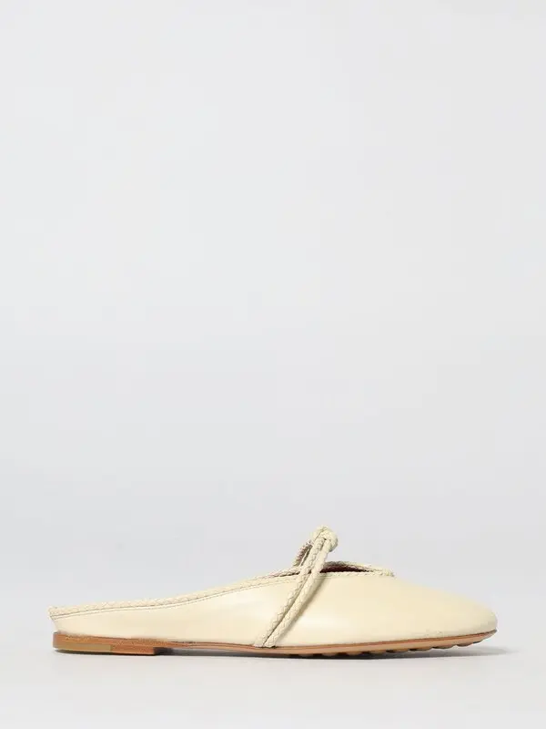 Bottega Veneta Leather Mules - Blue