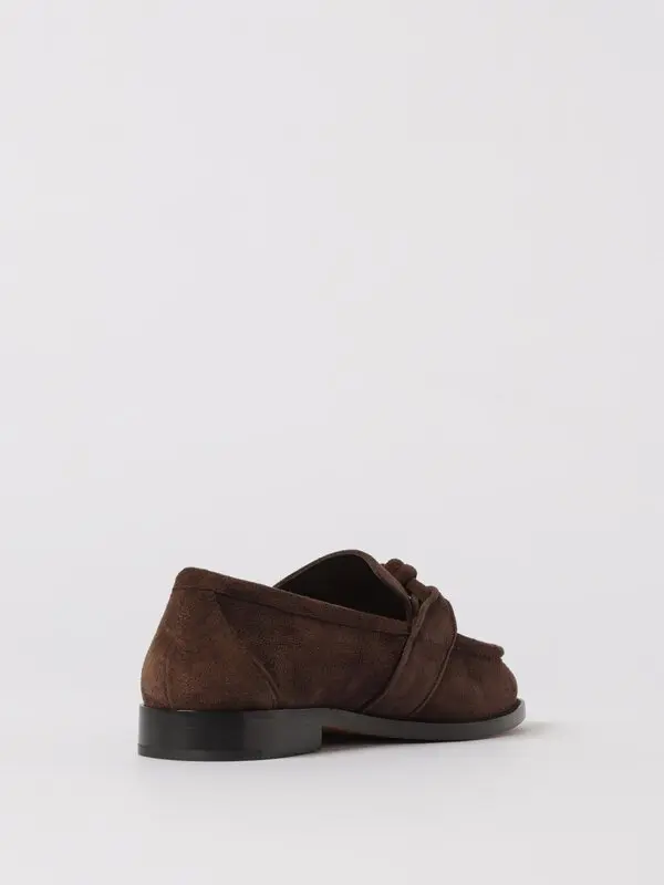 Bottega Veneta Calf Leather Loafers With Knot Detailing