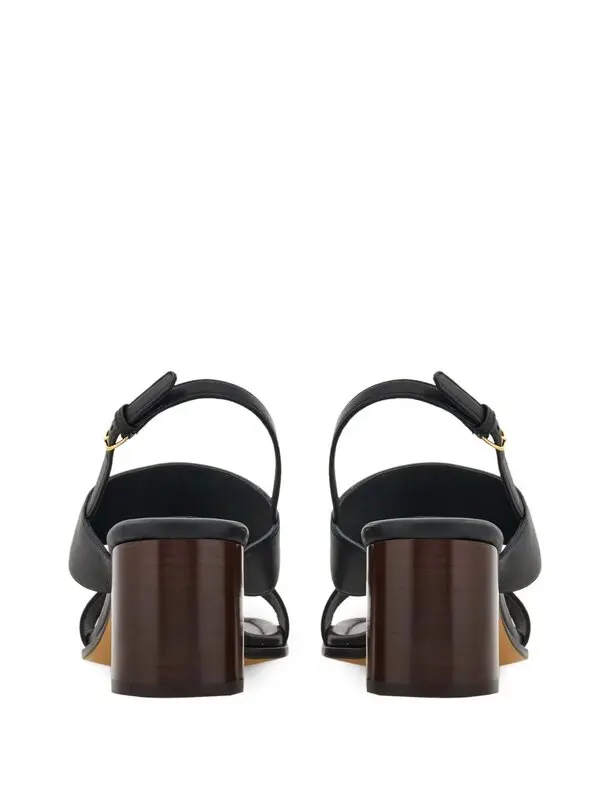 FERRAGAMO Calf Leather Lou 55 Sandals