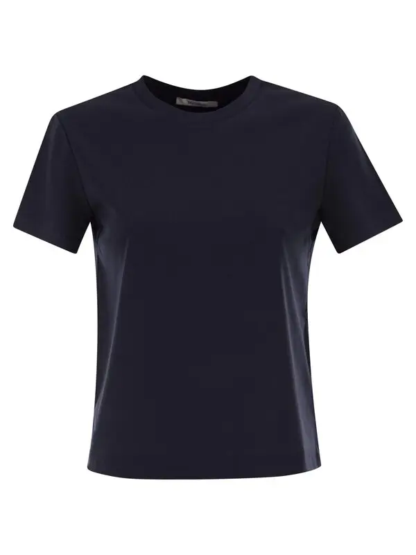 Max Mara Donata" Cotton T-shirt - Blue