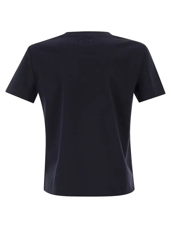 Max Mara Donata" Cotton T-shirt - Blue