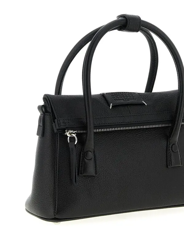 MAISON MARGIELA 5ac East West Small Handbag - Black