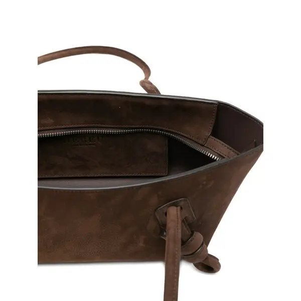 Hereu Knotted Detail Shoulder Bag - Brown