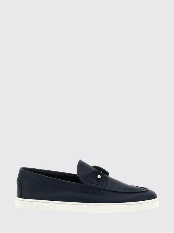 CHRISTIAN LOUBOUTIN Suede Loafers - Blue
