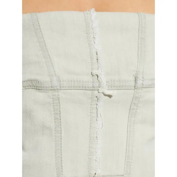 Rick Owens Sleeveless Vest With Drawstring Detail - Cream