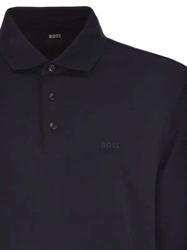 BOSS Regular Fit Polo Shirt In Interlock Cotton