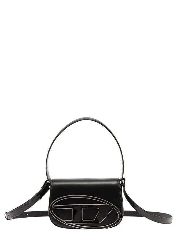 DIESEL® 1dr' Shoulder Bag In Leather - Black