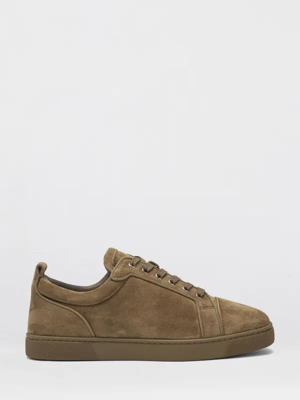 CHRISTIAN LOUBOUTIN Suede Lace-up Sneakers