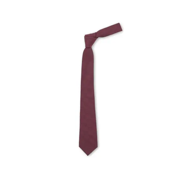 Gucci Monogram Pattern Neck Tie - Red