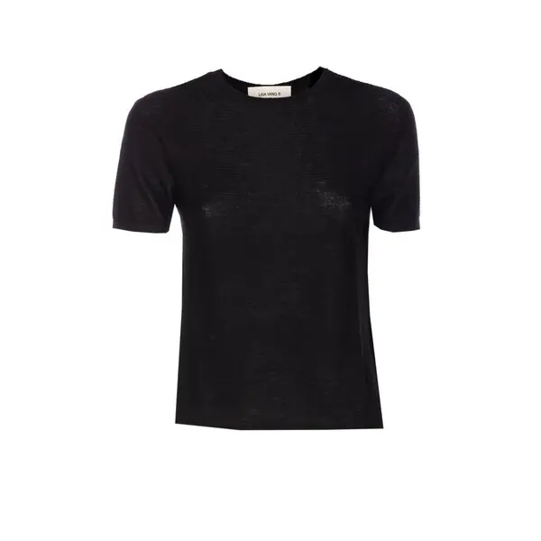 LISA YANG Cashmere T-shirt - Black