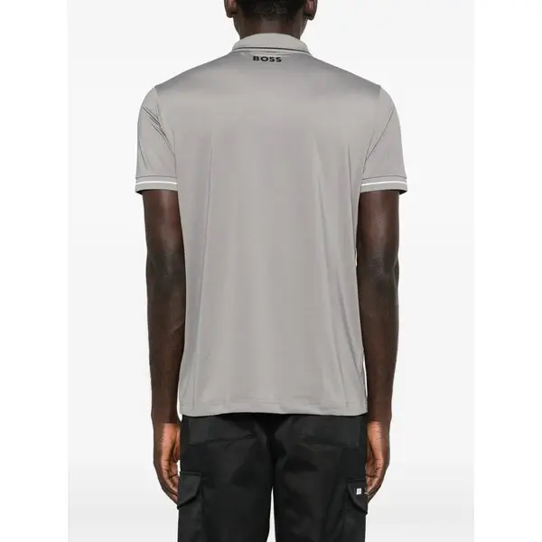 BOSS Grey Polo Shirts