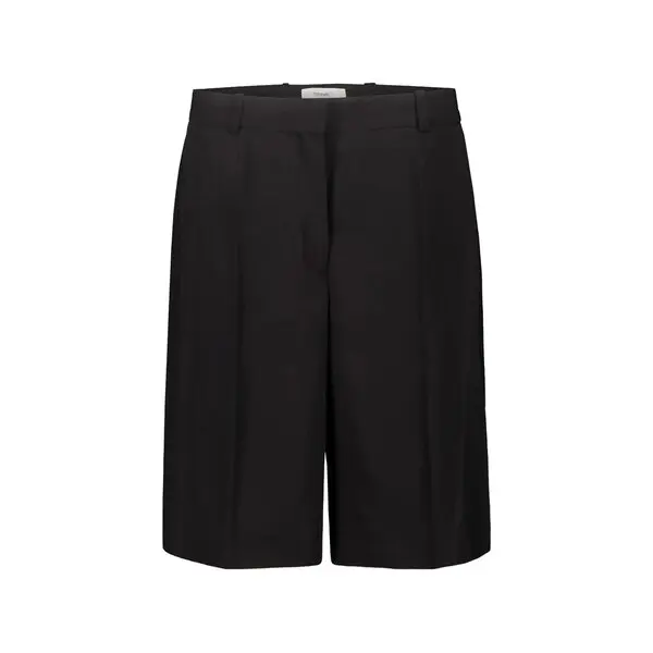 TOTEME Knee-length Tailored Shorts - Black