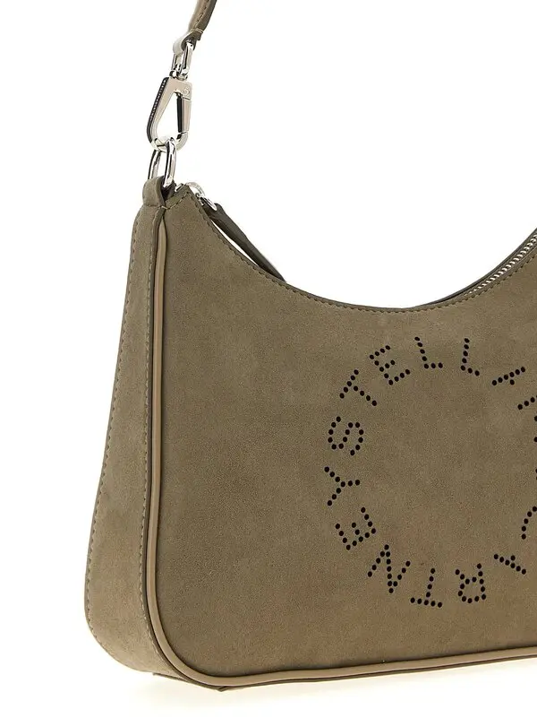 Stella McCartney Small Hobo Shoulder Bag - Gray