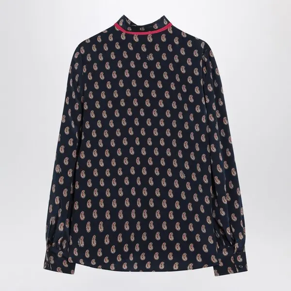 Valentino Garavani Silk Paisley Print Shirt