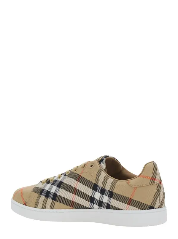 Burberry Checked Low-top Sneakers