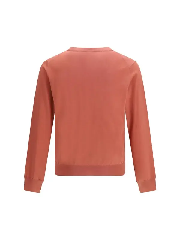 Brunello Cucinelli Cotton Sweater - Orange