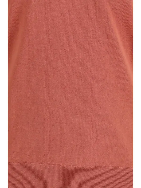 Brunello Cucinelli Cotton Sweater - Orange