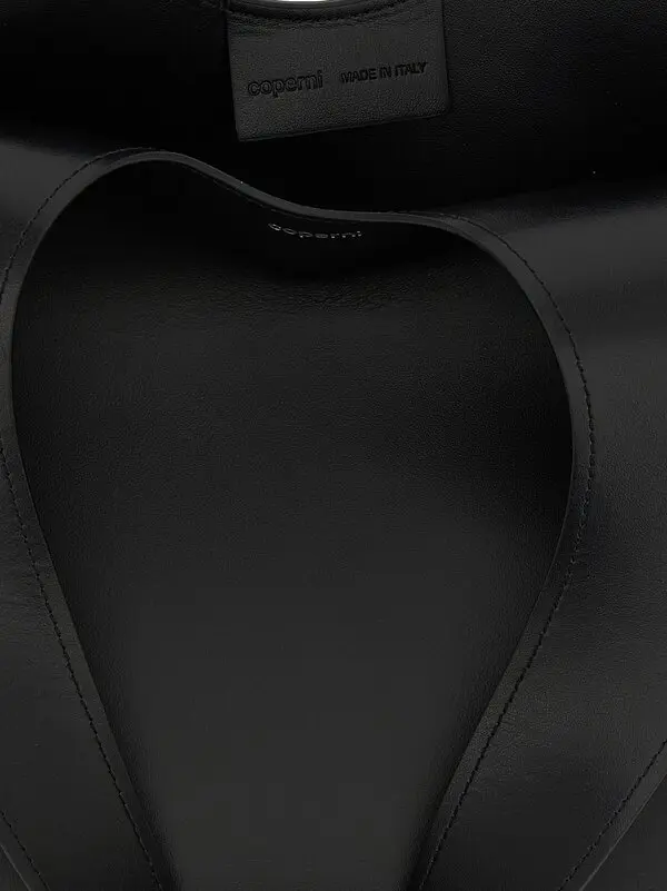 Coperni Double Heart Shoulder Bag - Black