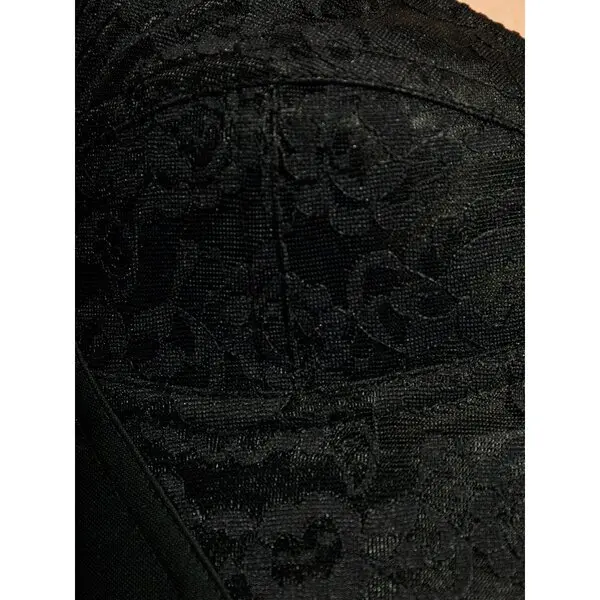 Dolce & Gabbana Floral Print Corset Top - Black