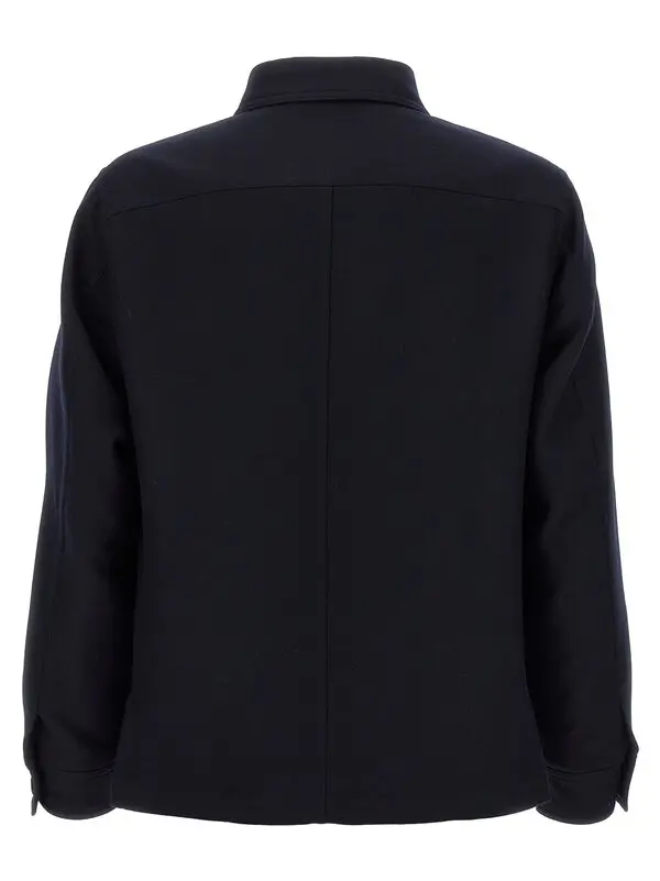 TOM FORD Double Splittable Light Wool Overshirt
