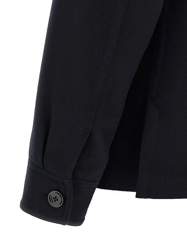 TOM FORD Double Splittable Light Wool Overshirt