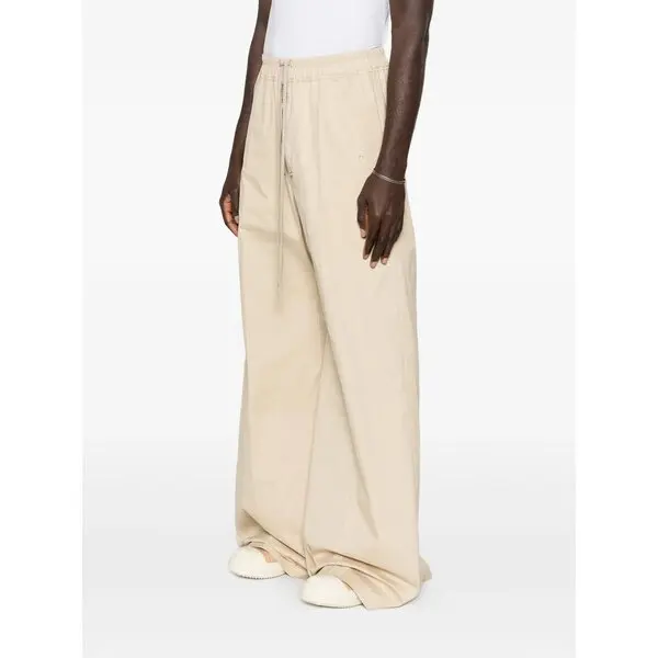 Rick Owens Wide-leg Trousers - Cream