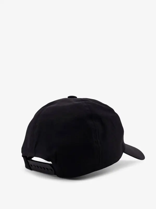 Rick Owens Cotton Blend Baseball Cap With Embroidered Logo