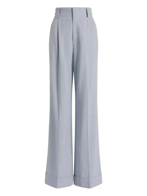 Alberta Ferretti Viscose Trousers - Multicolor