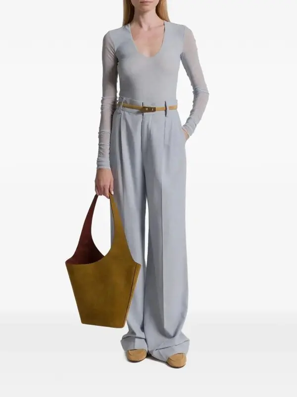 Alberta Ferretti Viscose Trousers - Multicolor