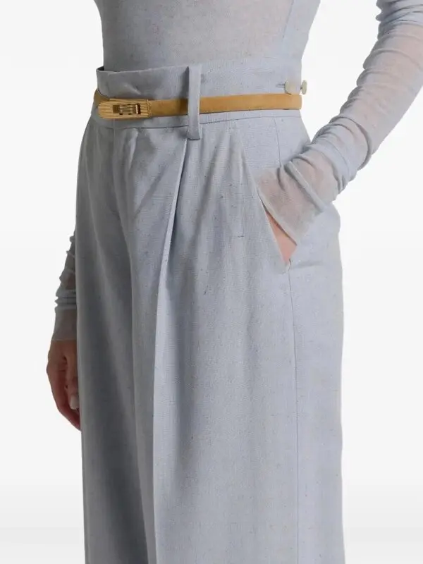 Alberta Ferretti Viscose Trousers - Multicolor