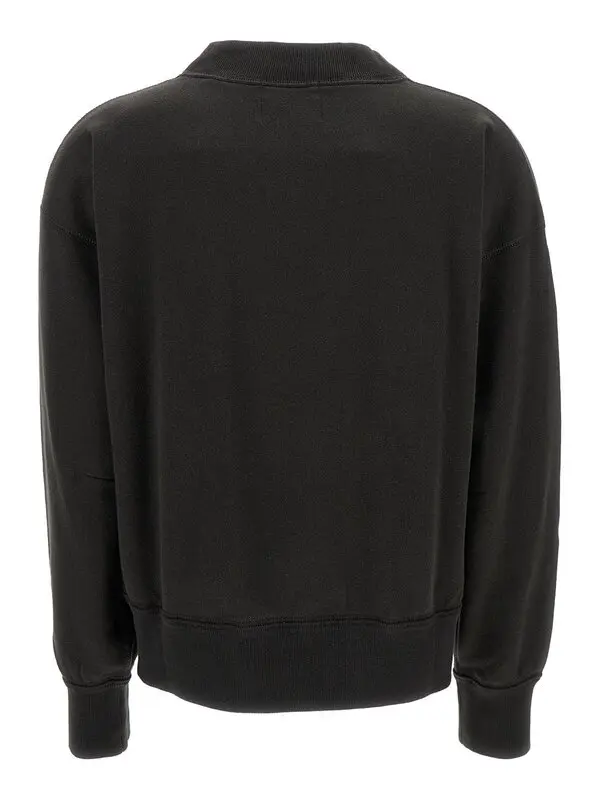Isabel Marant Étoile Sweatshirt With Contrast Logo Print - Multicolor