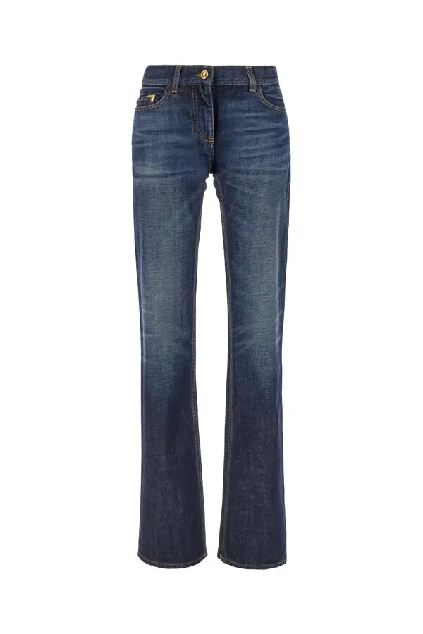 Palm Angels Straight Leg Jeans
