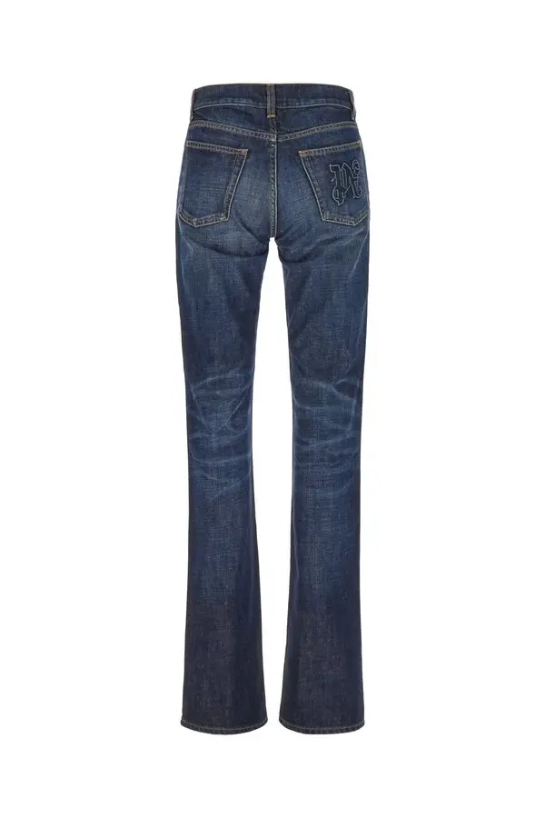 Palm Angels Straight Leg Jeans