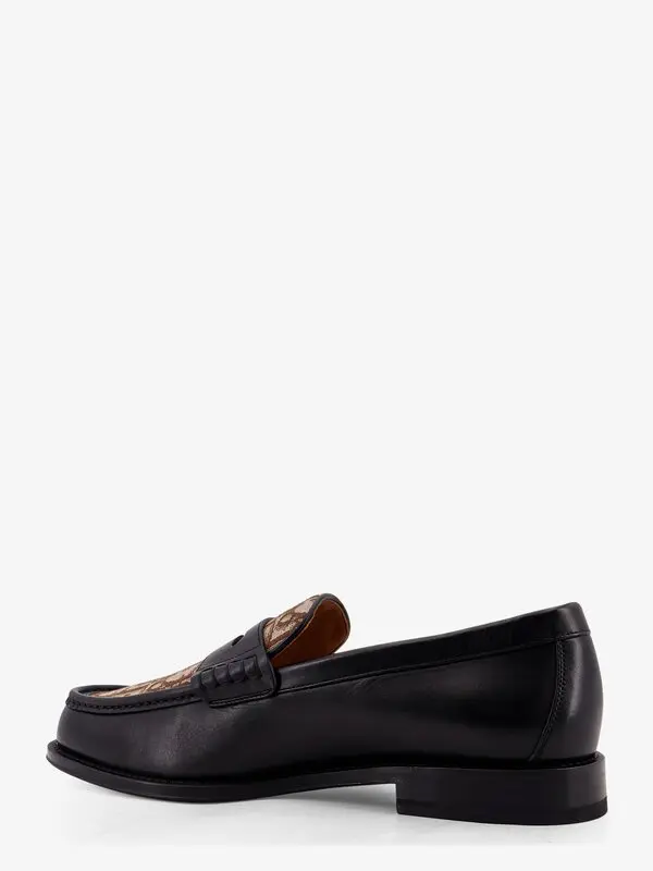 Dior Leather Loafers With Oblique Detail