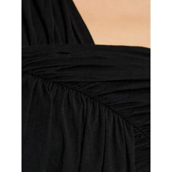 Rick Owens One-shoulder Ruched Cotton Top