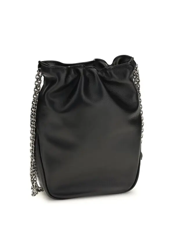ROGER VIVIER Nano Pilgrim Bucket Bag - Black