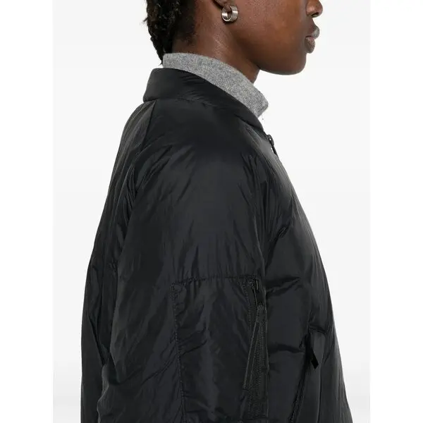 Canada Goose Quilted Zip-up Bomber Jacket - Black