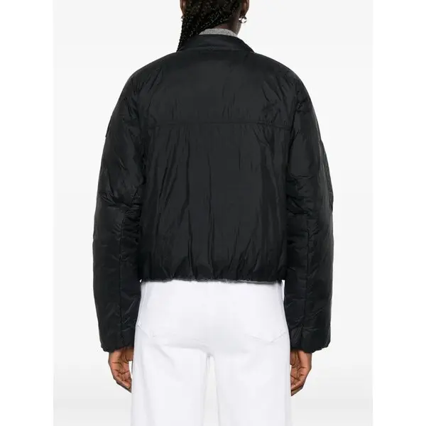 Canada Goose Quilted Zip-up Bomber Jacket - Black