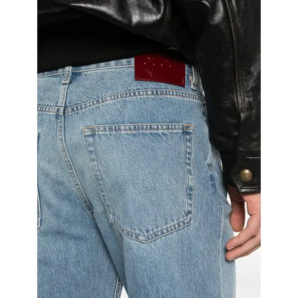 Gucci Light Cotton Denim Jeans - Blue