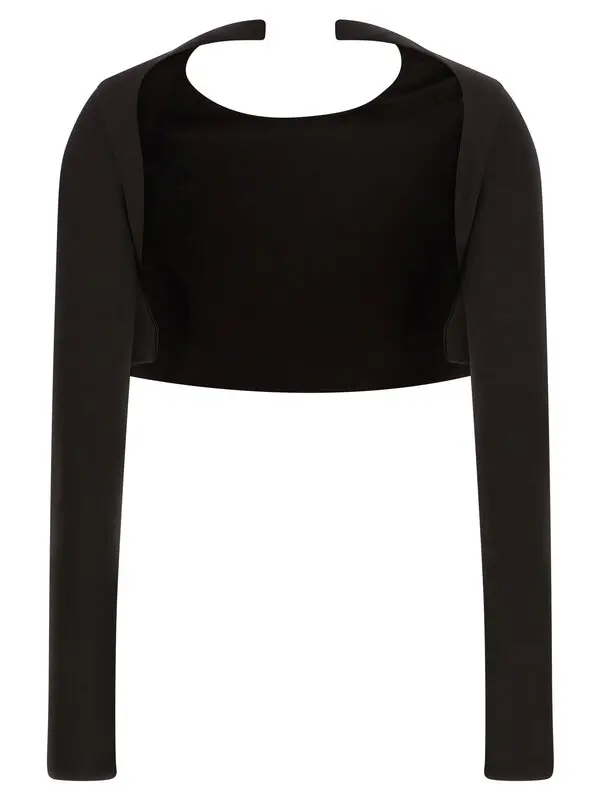 TOM FORD Impossible" Long Sleeve Crop Top