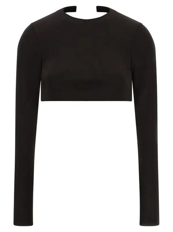 TOM FORD Impossible" Long Sleeve Crop Top