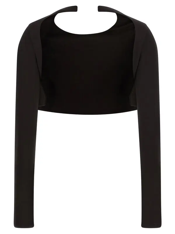 TOM FORD Impossible" Long Sleeve Crop Top