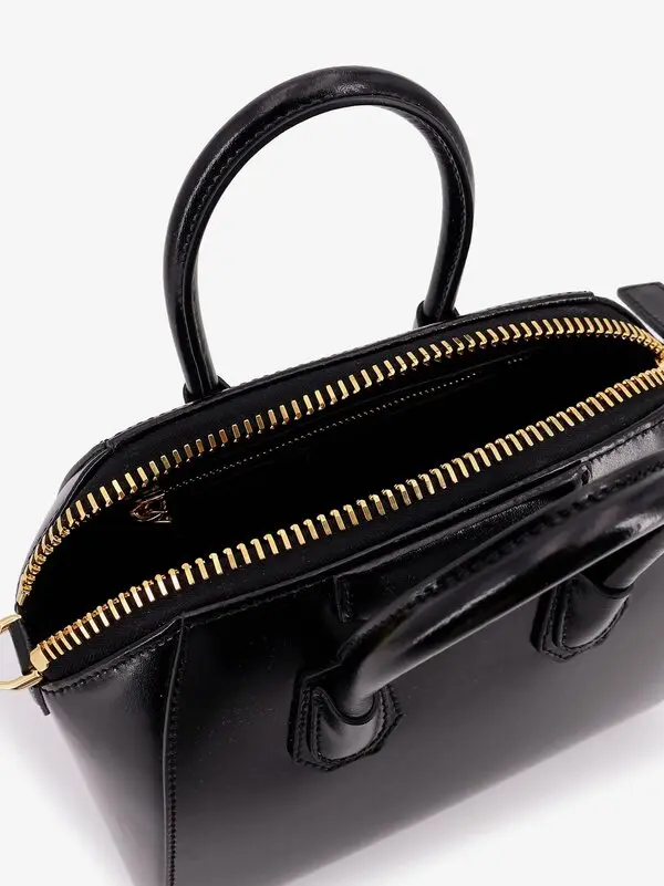 Givenchy Antigona Mini Leather Crossbody Bag - Black