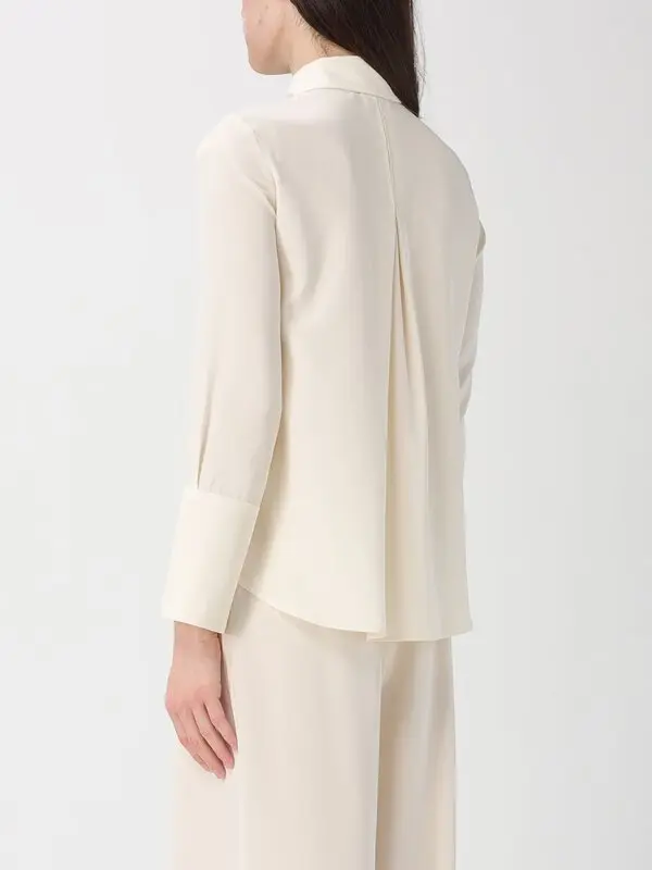 Max Mara Shirt Classic Collar, Long Sleeve - White