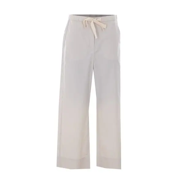 Max Mara Wide-leg Cotton Trousers