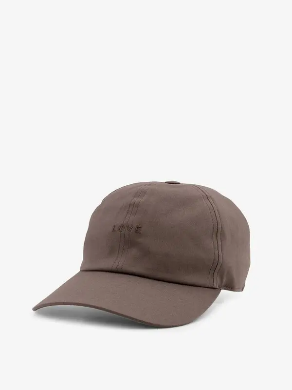 Rick Owens Cotton Blend Baseball Cap With Visor