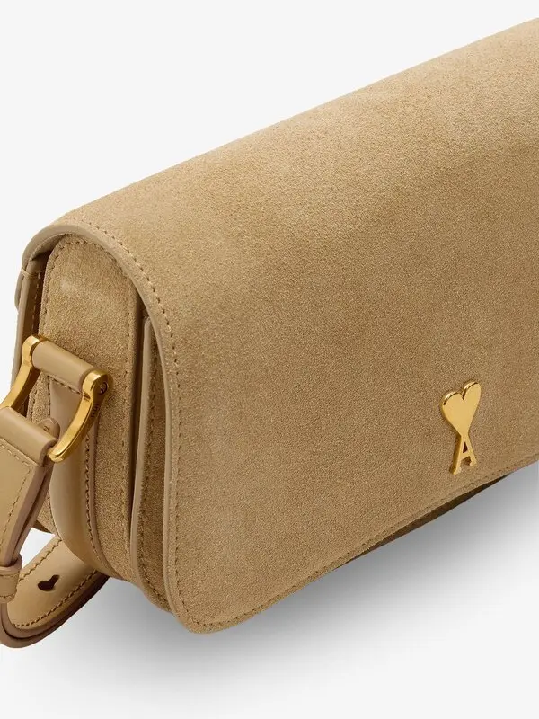 Ami Suede Shoulder Bag - Multicolor