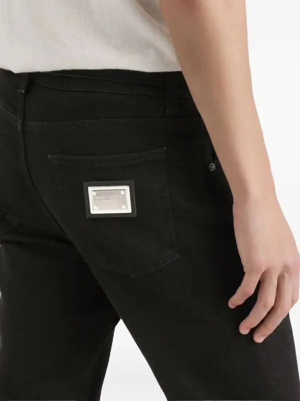 Dolce & Gabbana Slim-fit Stretch Cotton Jeans