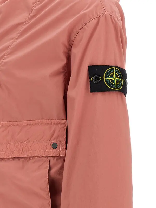 Stone Island 4100052 Lightweight Canvas Jacket - Pink